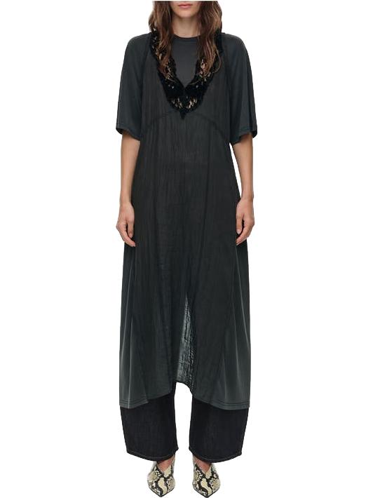 BIMBA Y LOLA BIMBA Y LOLA Lace Bib Midi Dress